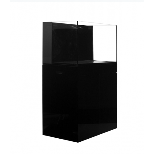 JBJ Rimless Flat Panel AIO 65 Gal. Aquarium and Black Stand