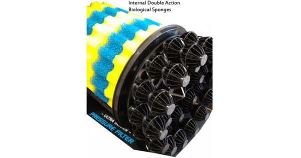 PondMAX Ultra PF2400UV Pressurized Pond Filter with 18 Watt UV