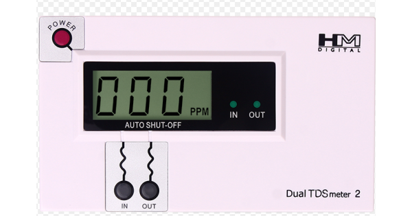 Deluxe Dual In-Line TDS Meter DM-2 by HM Digital